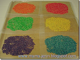 Colored Rice Recipe